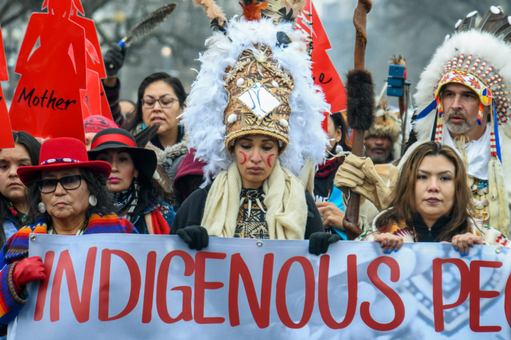 Indigenous Peoples March - ORPHANED NATION