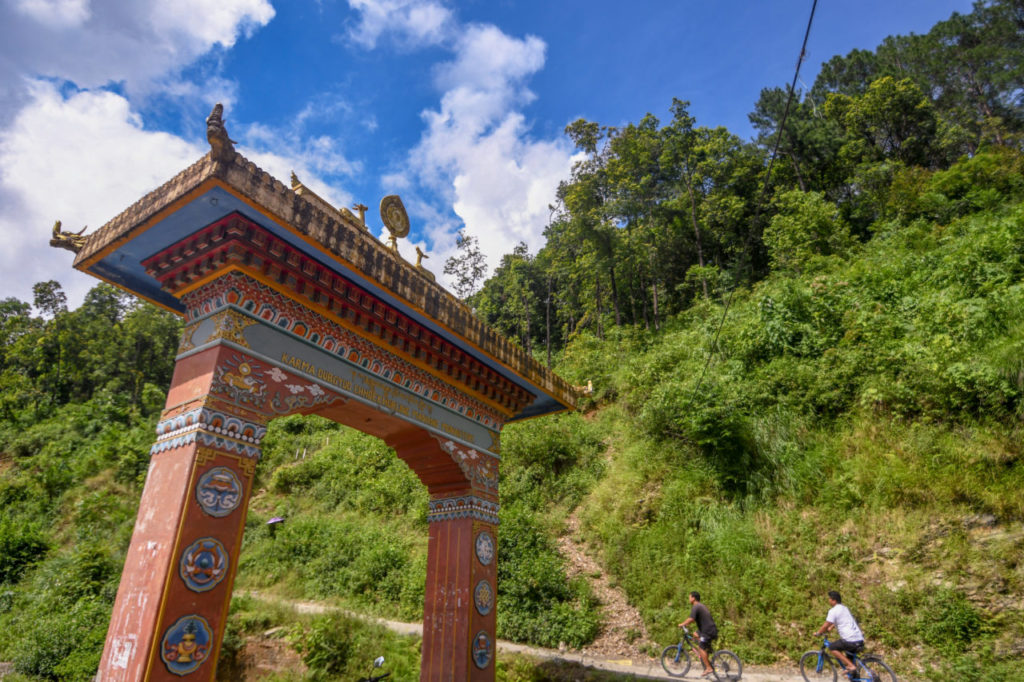 Traveling to the Matepani Gumba (Buddhist Monastery) In Pokhara