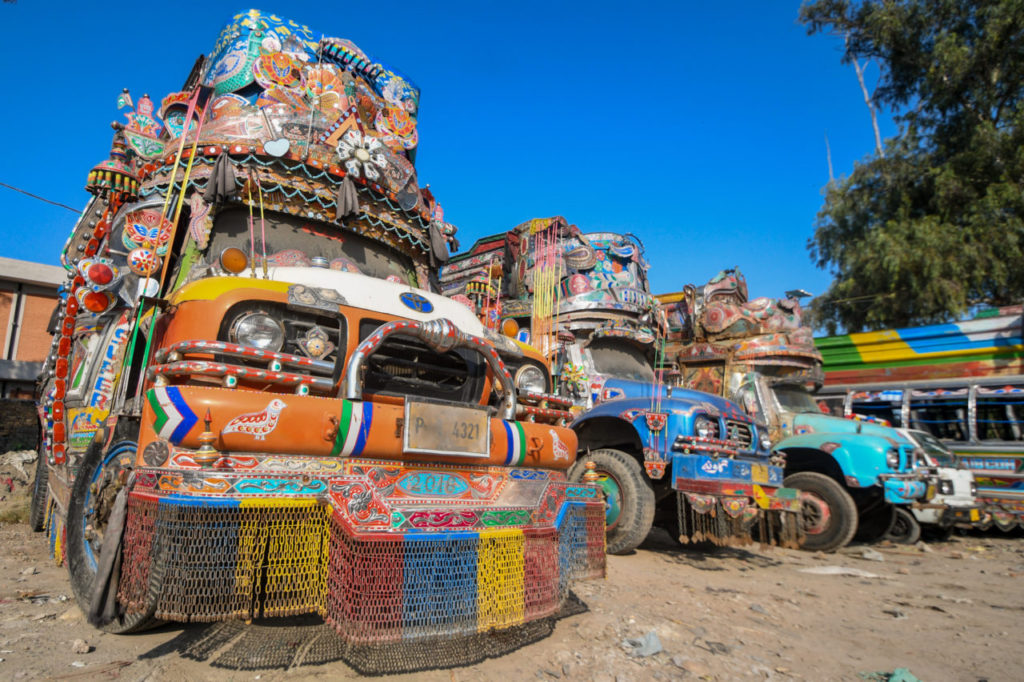 Exploring Pakistani Jingle Truck Art in Peshawar - ORPHANED NATION